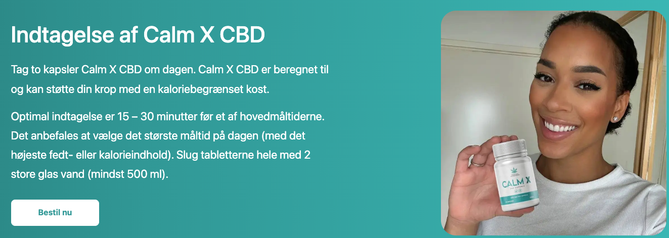 Calm X CBD Kapsler Danmark Anmeldelser: Ro og Søvn i 2025